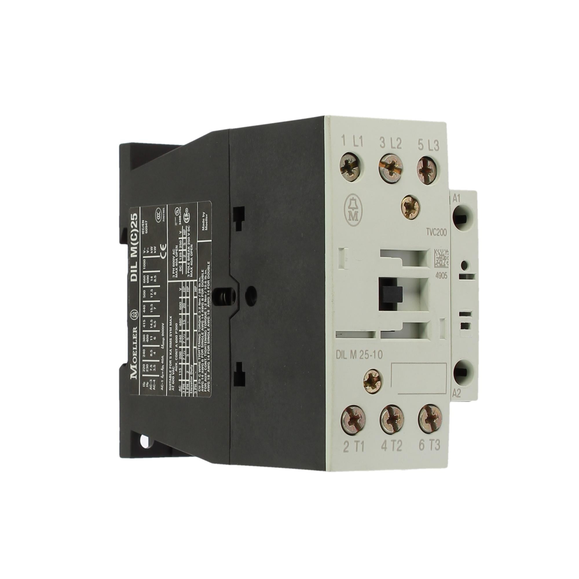 Eaton Dilm25-10(tvc200) contattore di potenza 11kw 1na - Nuovo | Leroy ...