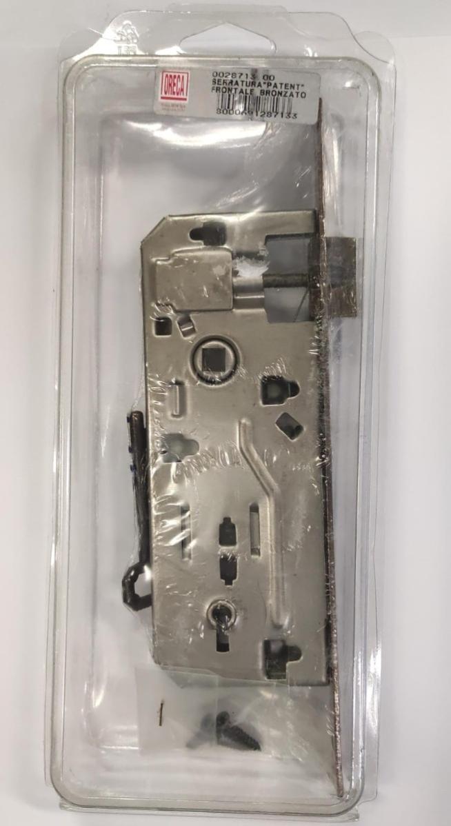 ORECA - SERRATURA "PATENT" FRONTALE BRONZATO | Leroy Merlin