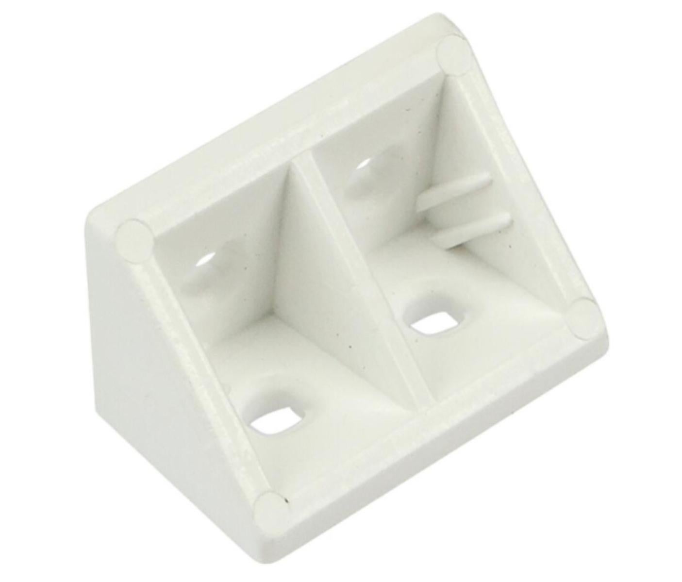 CONFEZIONE DA 8 PEZZI - GIUNZIONI PER MOBILI ANGOLARI - IN PLASTICA ...