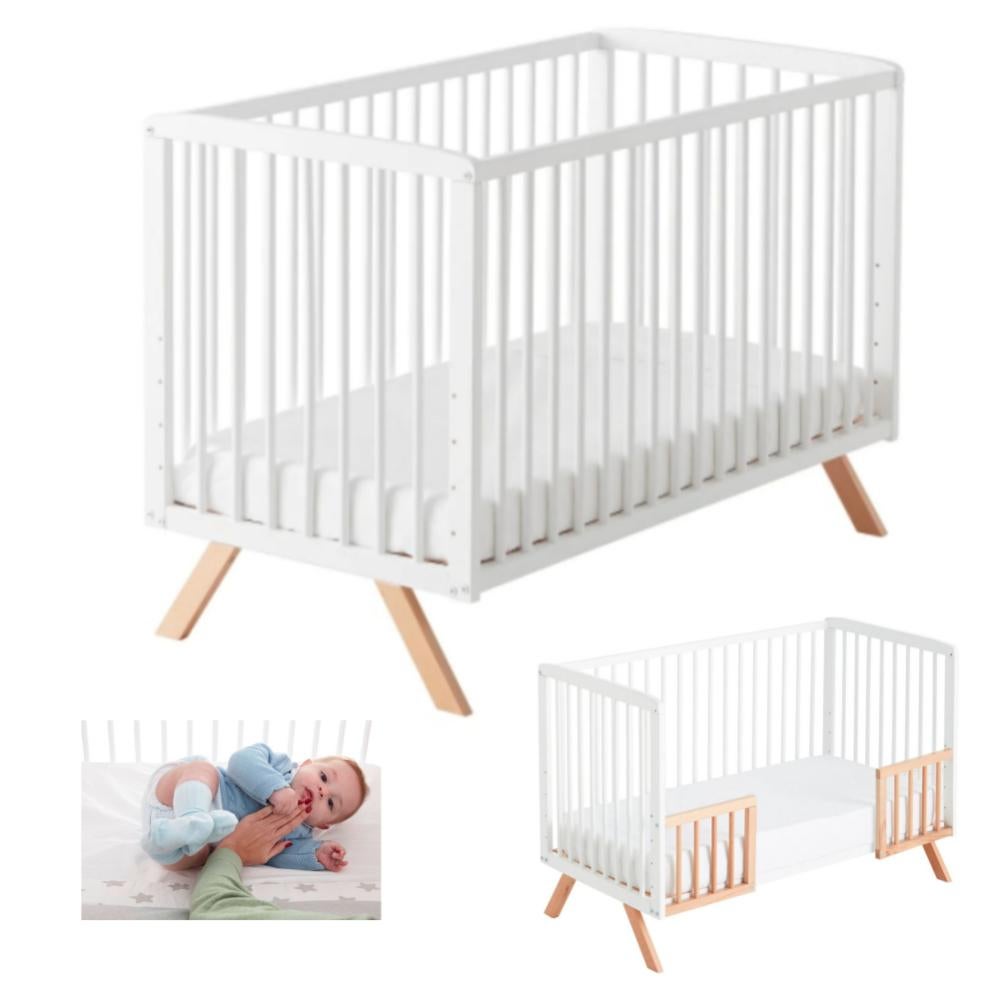 Lettino co-sleeping Nuru + kit co-sleeping + kit per trasformare il ...