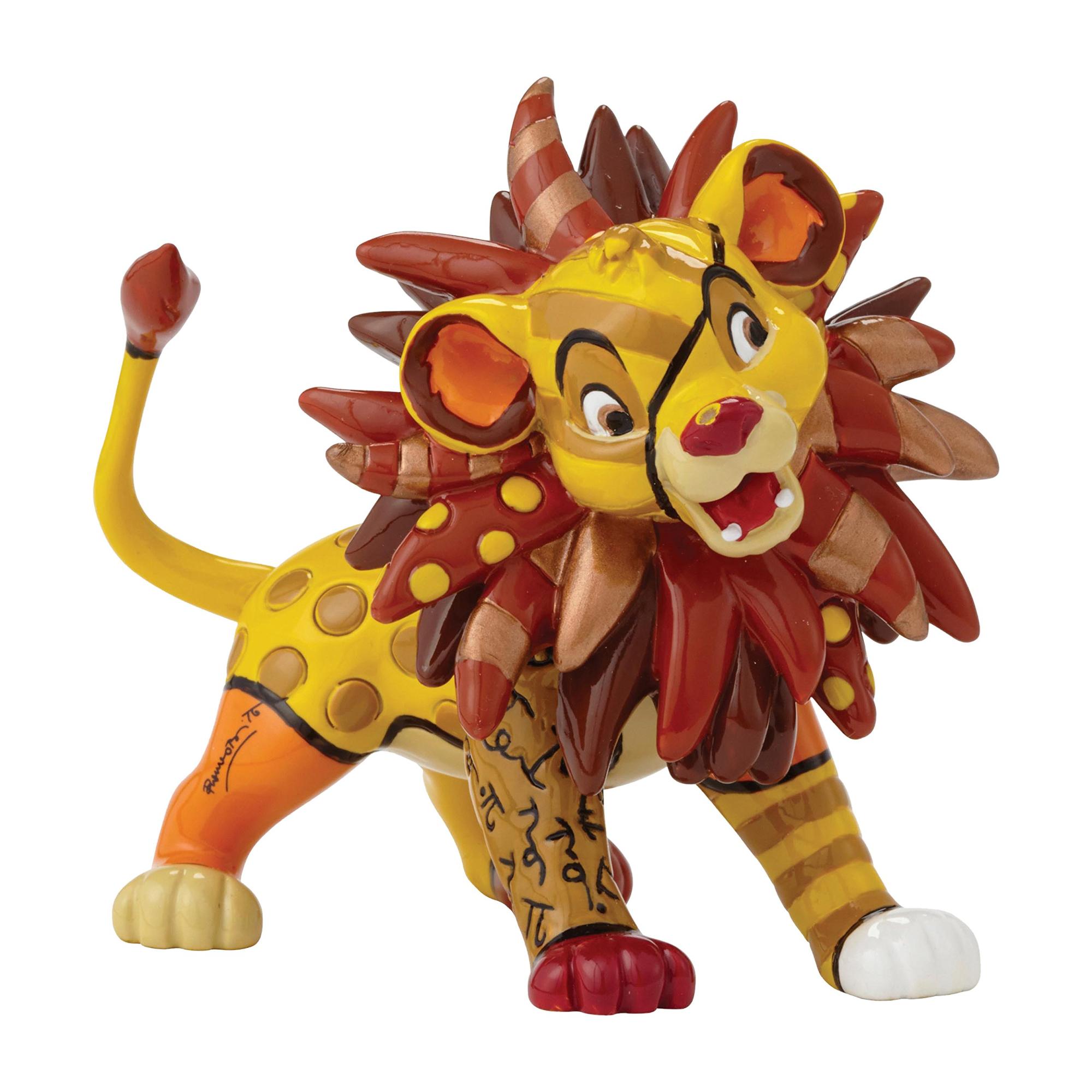 Enesco Disney Oggetto Decorativo Simba Mini Figurine, Resina ...