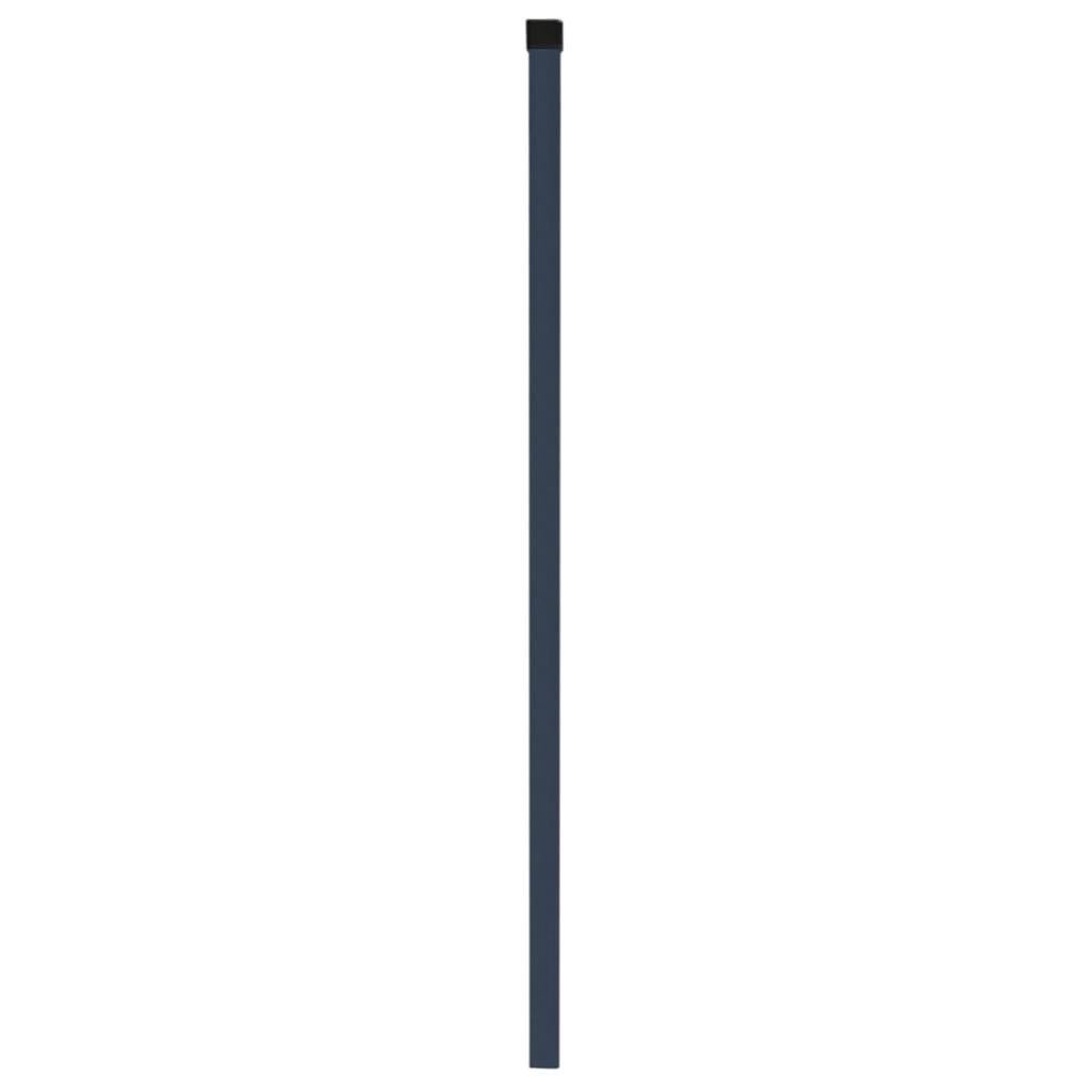 Maison Exclusive - Postes de valla 20 uds acero galvanizado gris 150 cm ...