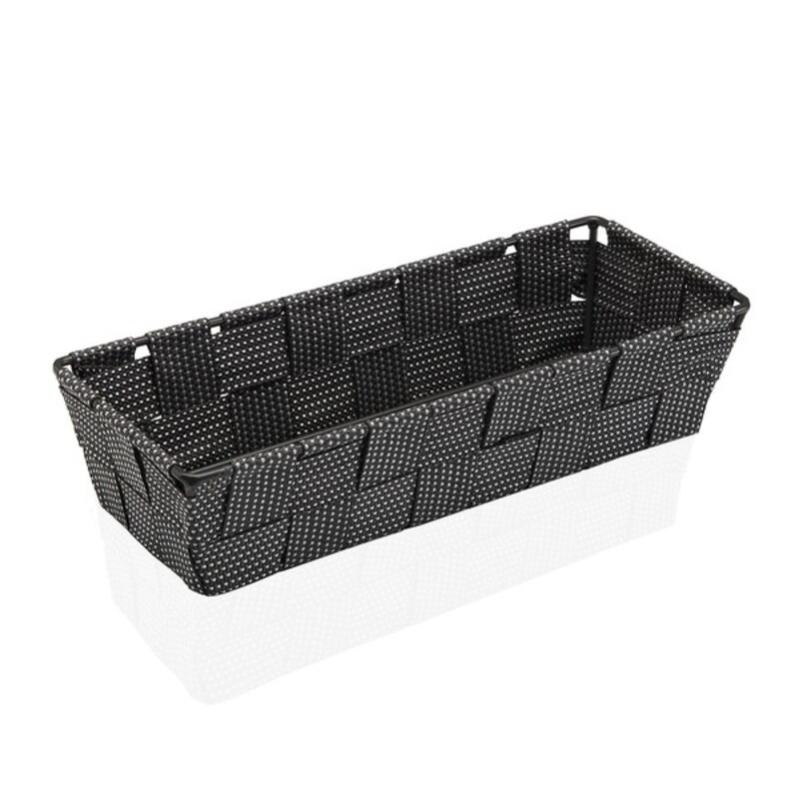 Panier Versa Textile (10 x 6 x 25 cm) - Blanc | Leroy Merlin
