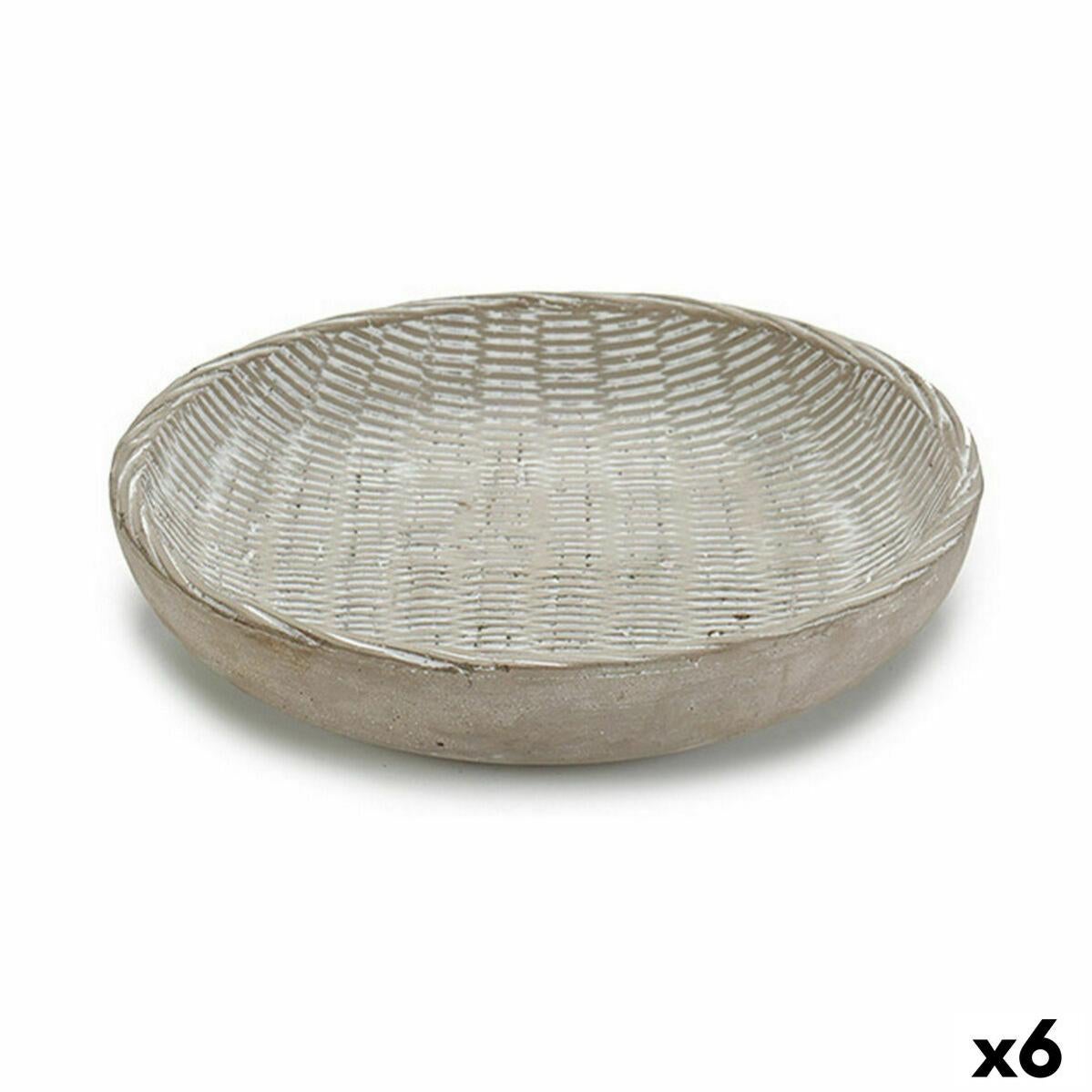 Sous-pot Avec relief Sable 24 x 4,5 x 24 cm (6 Unités) | Leroy Merlin