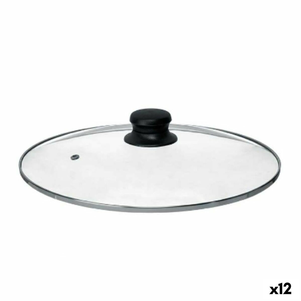 Couvercle pour marmite 28 cm Verre Argenté (12 Unités) | Leroy Merlin