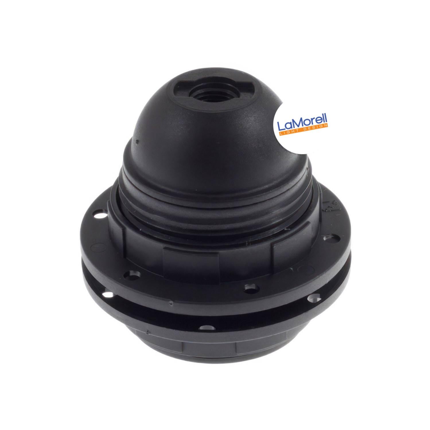 LAMORELL LIGHTDESIGN - PORTALAMPADA E27 IN TERMOPLASTICA CON DOPPIA ...