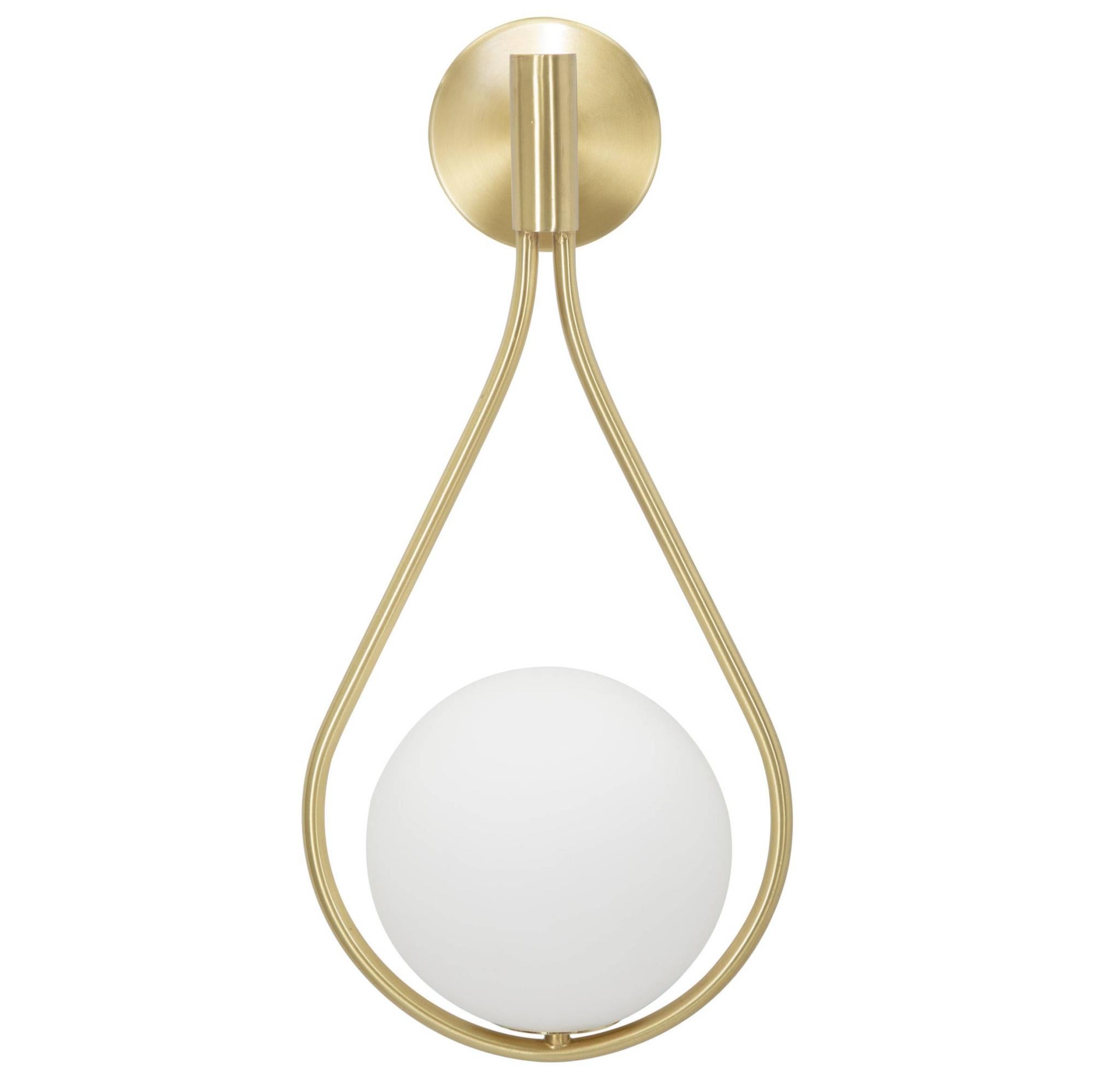 Lampada Da Muro Glamy Drop Cm 24X20X52 | Leroy Merlin