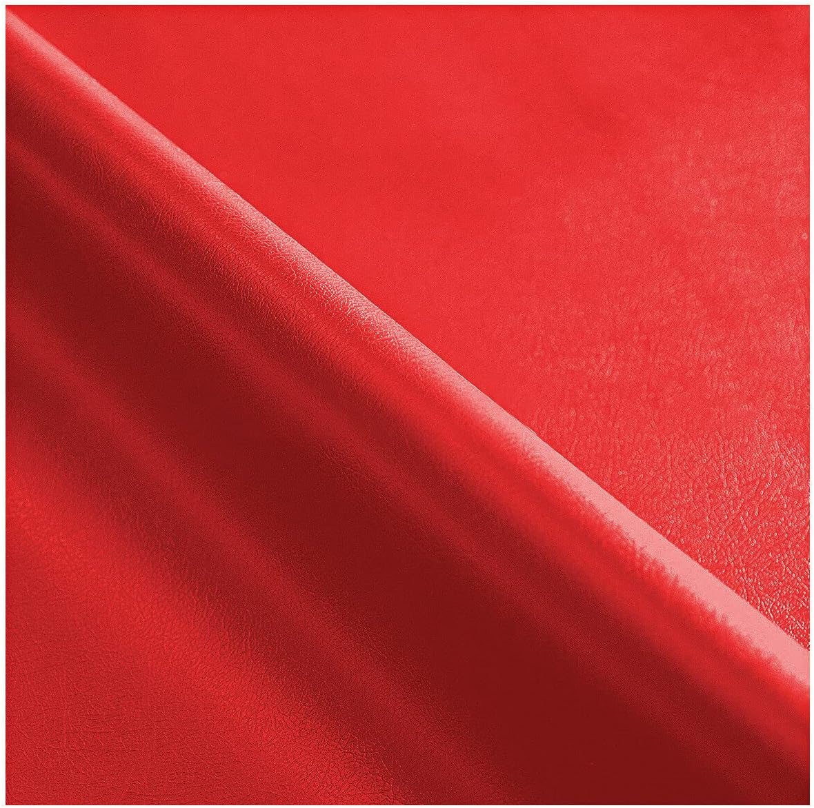 Tessuto Ecopelle Rosso Al Metro H140 Tappezzeria Rivestimento Pelle ...