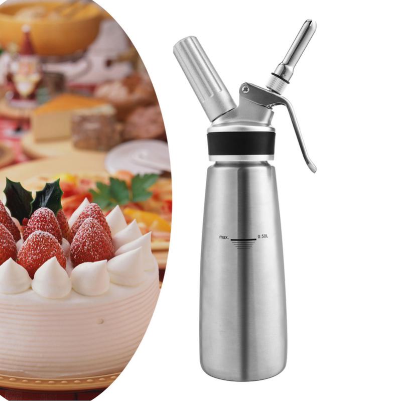 Distributeur de crème Whipper Siphon à Chantilly Professionnel 500ml en ...