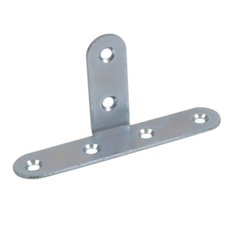Équerre en T cambrée intérieur zingué blanc AFBAT | Bricoman