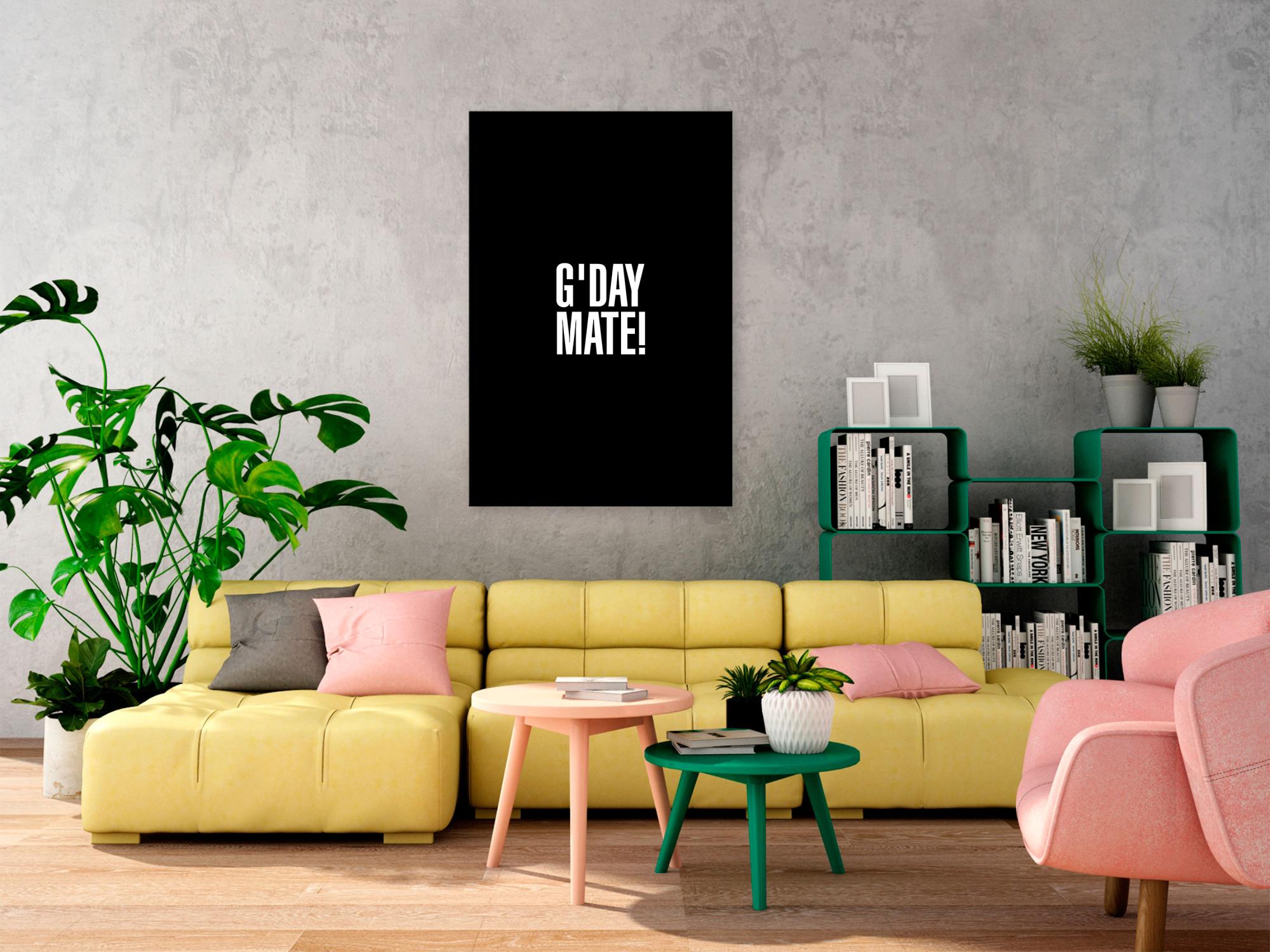 Tableau - G'day Mate (1 Part) Vertical [20x30] | Leroy Merlin