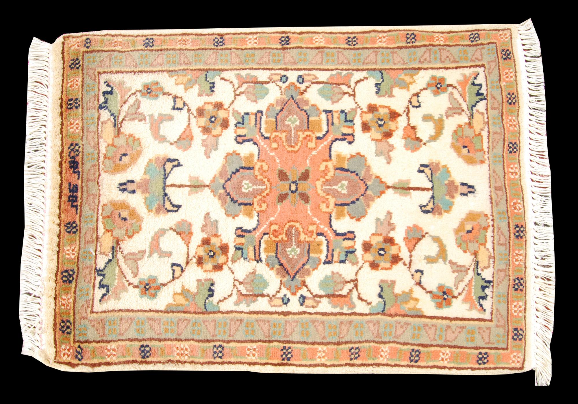 Kashmir Wool Carpet CM 60x40 Pakistan Rugs | Leroy Merlin