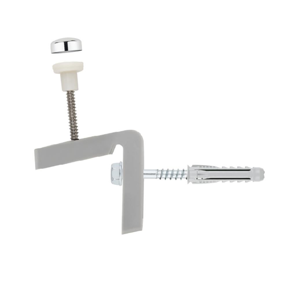 Fixation WC horizontal multiposition Ø6x60 - Boite de 50 | Leroy Merlin