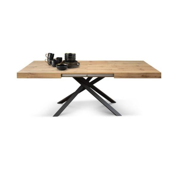 Tavolo Allungabile George, Gambe Incrociate, Made in Ital,160 x 90 x 74 ...