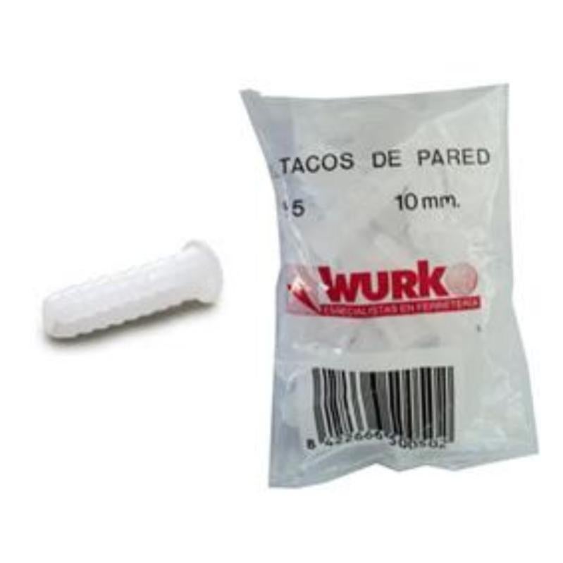 Tacos pared blancos 9x30 mm bolsa 25 | Leroy Merlin