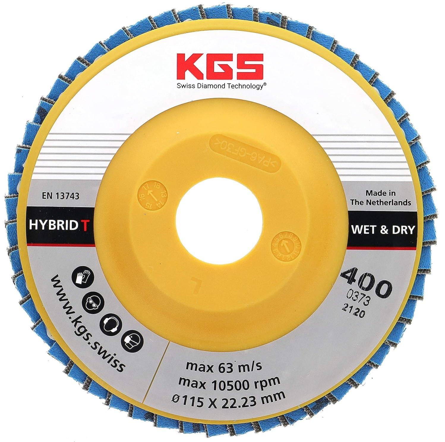 KGS Diamond - Laminilla diamantada Hybrid T D.115 Eje-22 Gr.400 | Leroy ...