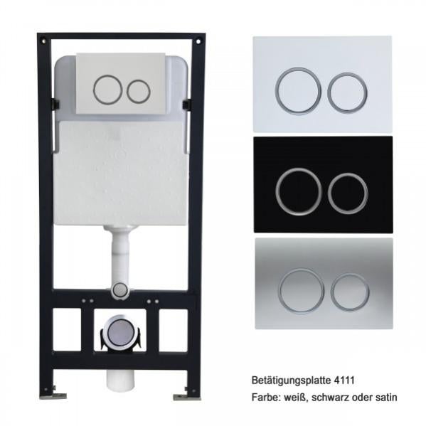 BERNSTEIN - Telaio di supporto per WC sospeso G3004A con piastra di ...