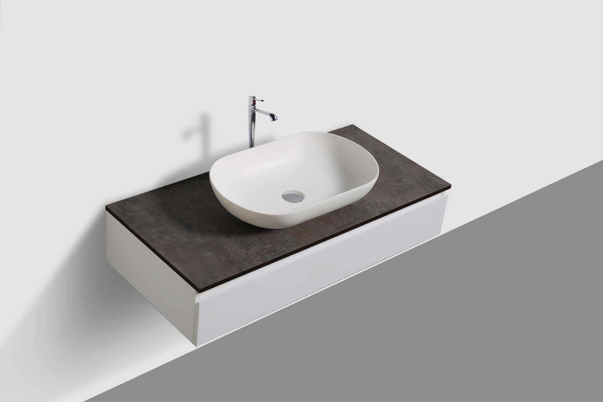 BERNSTEIN - Set da bagno Vision 1000 bianco opaco - Con mobile a ...