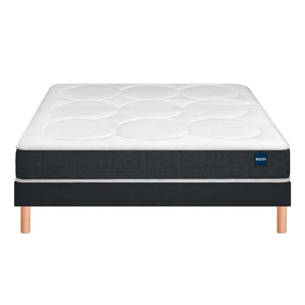 Ensemble Bultex Comforting + Sommier Confort Medium 180x200 - Double ...