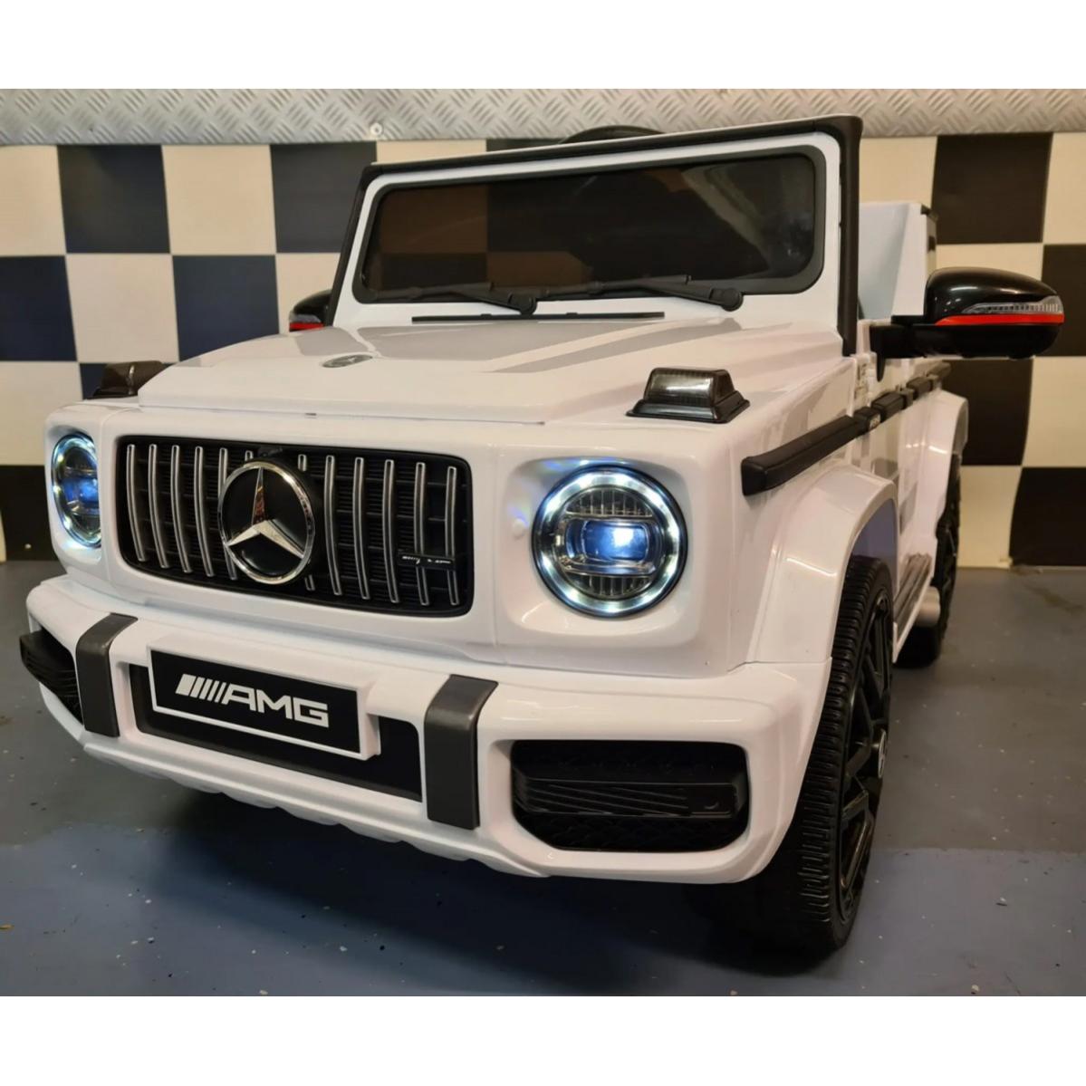 Macchina Elettrica per Bambini Mercedes Jeep G63 AMG a Batteria 12V ...