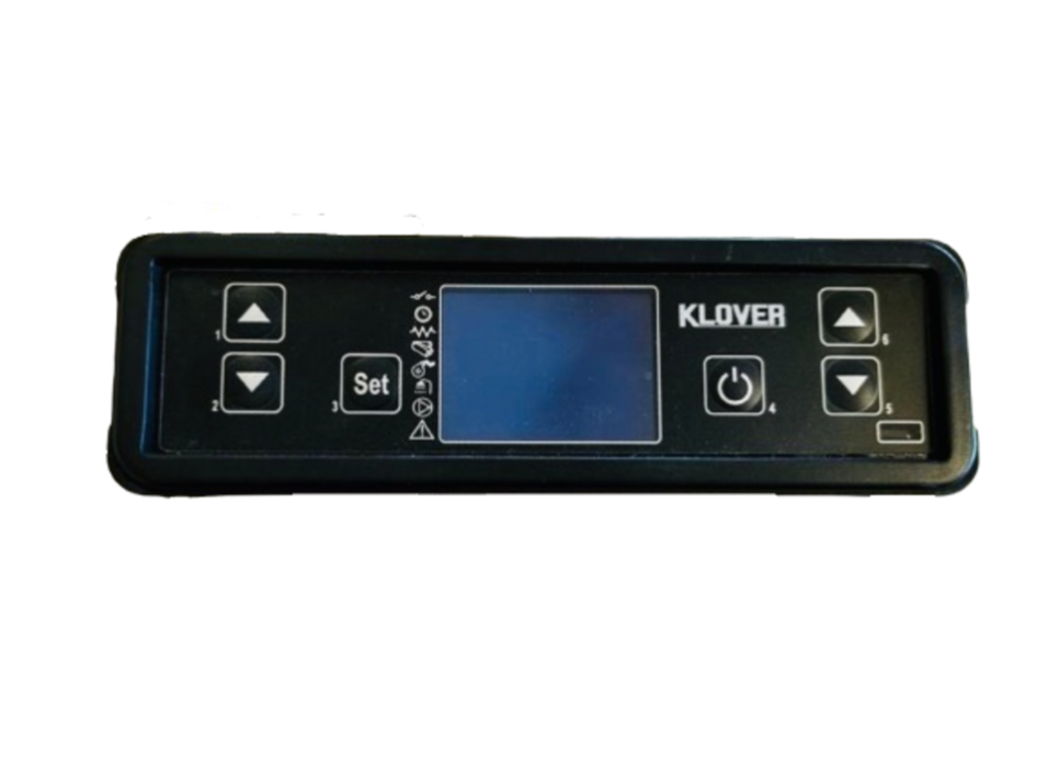 DISPLAY LCD 6 TASTI STUFE KLOVER | Leroy Merlin