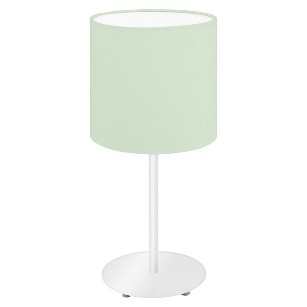 Lámpara de Sobremesa Eglo Pasteri-P Pastel Verde 1 Bombilla E27 | Leroy ...