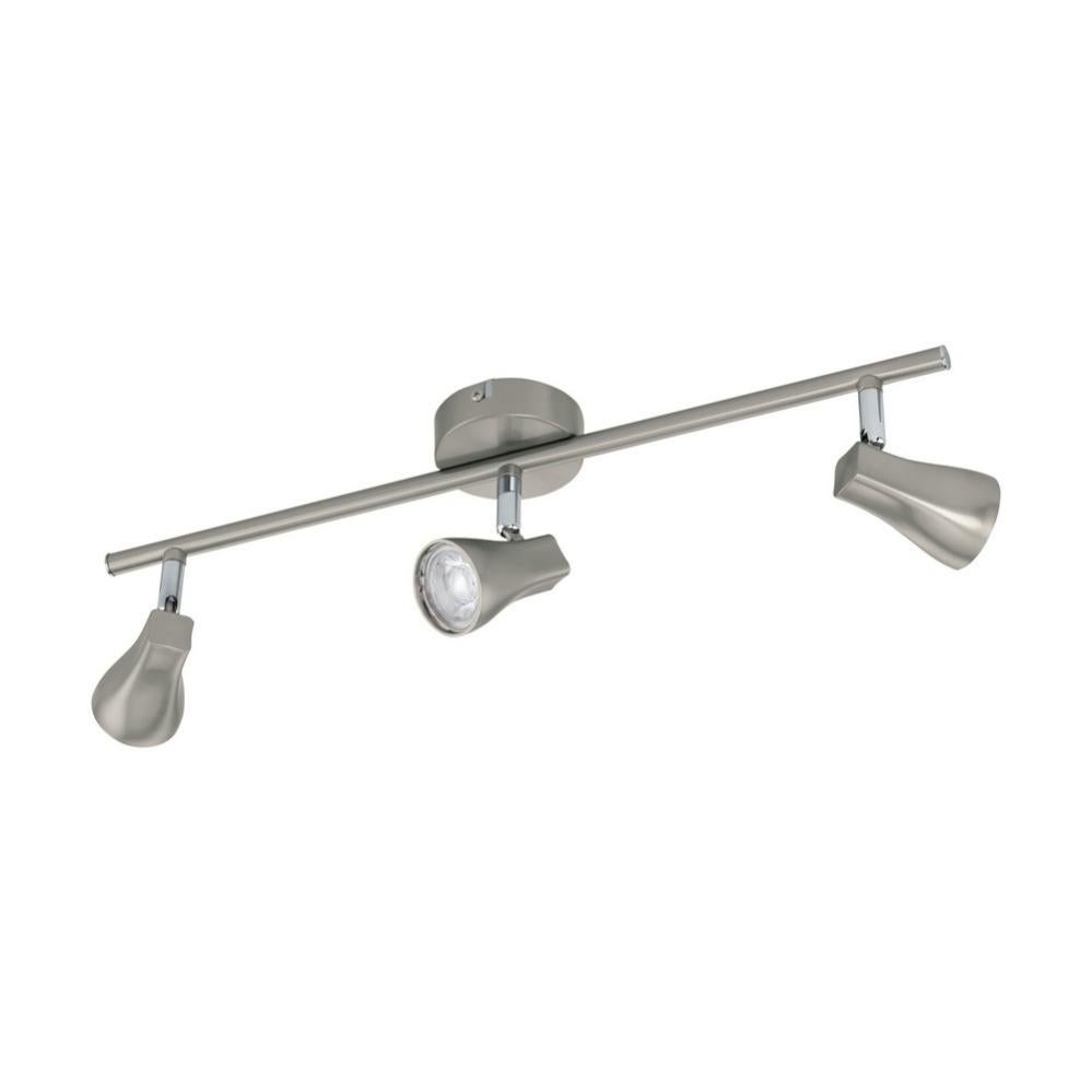 Bande de projecteur LED EGLO Tiberium 1 Nickel Matte Warm Light 9W ...