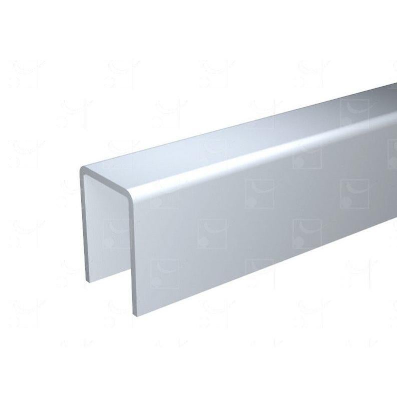 Profil U en alu dimension 25x18mm longueur 2500mm - MANTION - 1109A/250 ...