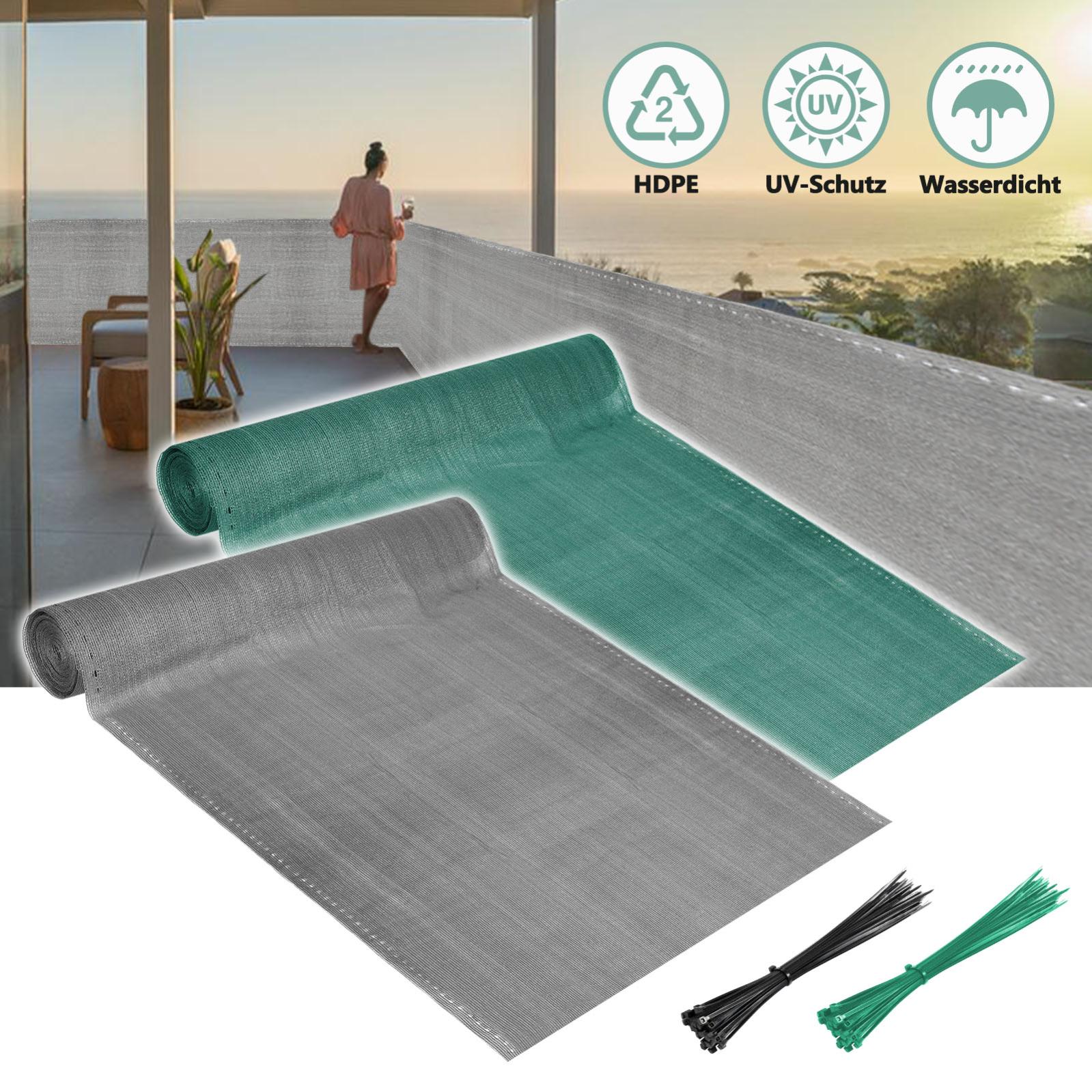 Schermo privacy rinforzato, 1,8 x 20 m Verde 150 g/m² (1,8 x 20 m ...