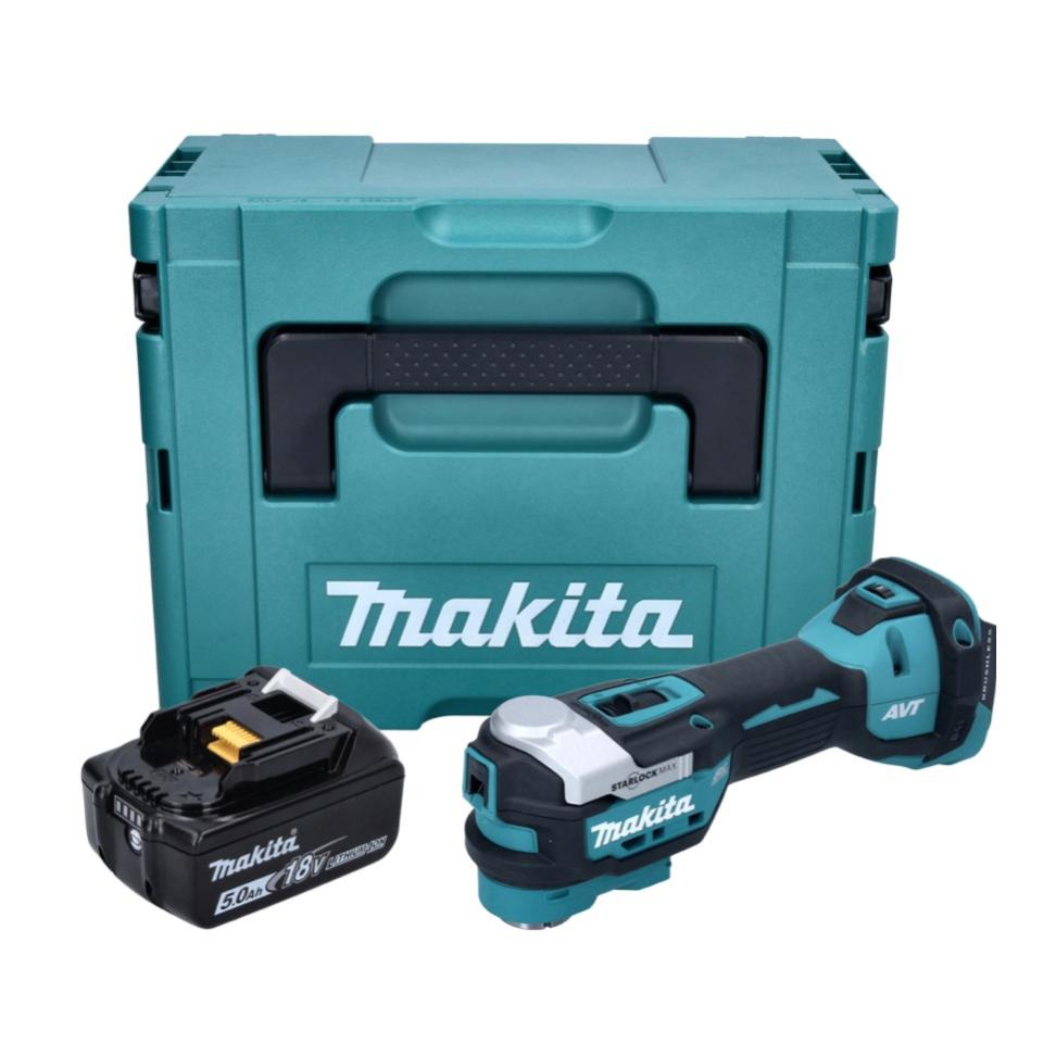 Makita DTM 52 T1J Outil multifonction Découpeur-ponceur sans fil ...