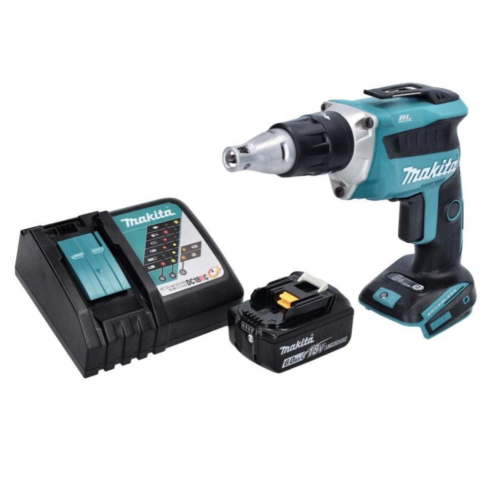 Makita DFS 452 RG1 Visseuse à cloison sèche sans fil 18 V Brushless ...