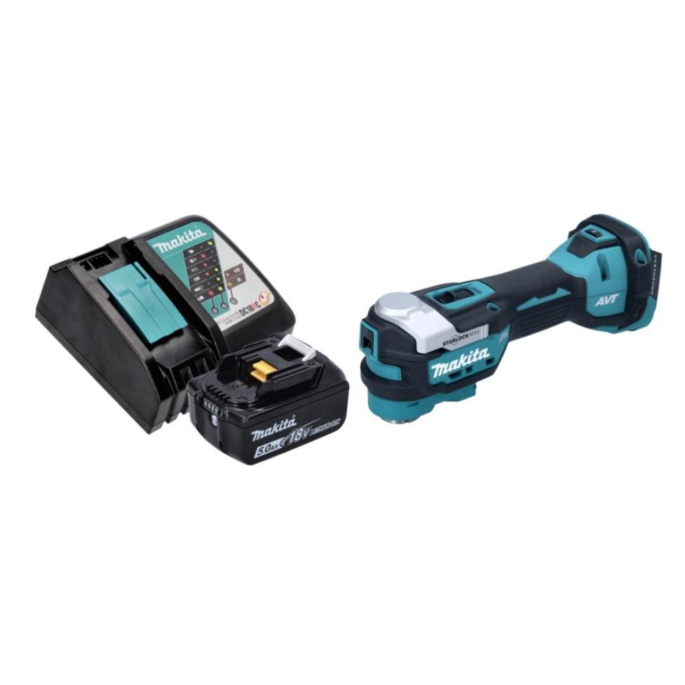 Makita DTM52RT1 Découpeur-ponceur multifonction sans fil 18V Starlock ...