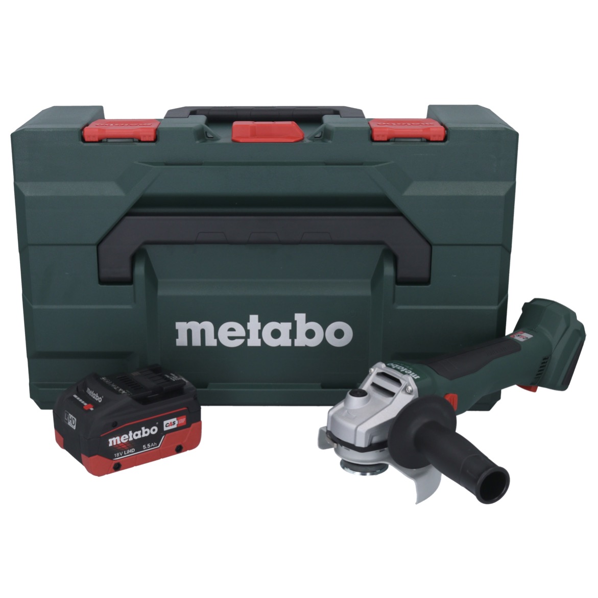 Metabo W 18 L BL 9-125 Meuleuse d'angle sans fil 18 V 125 mm Brushless + 1x batterie 5,5 Ah ...