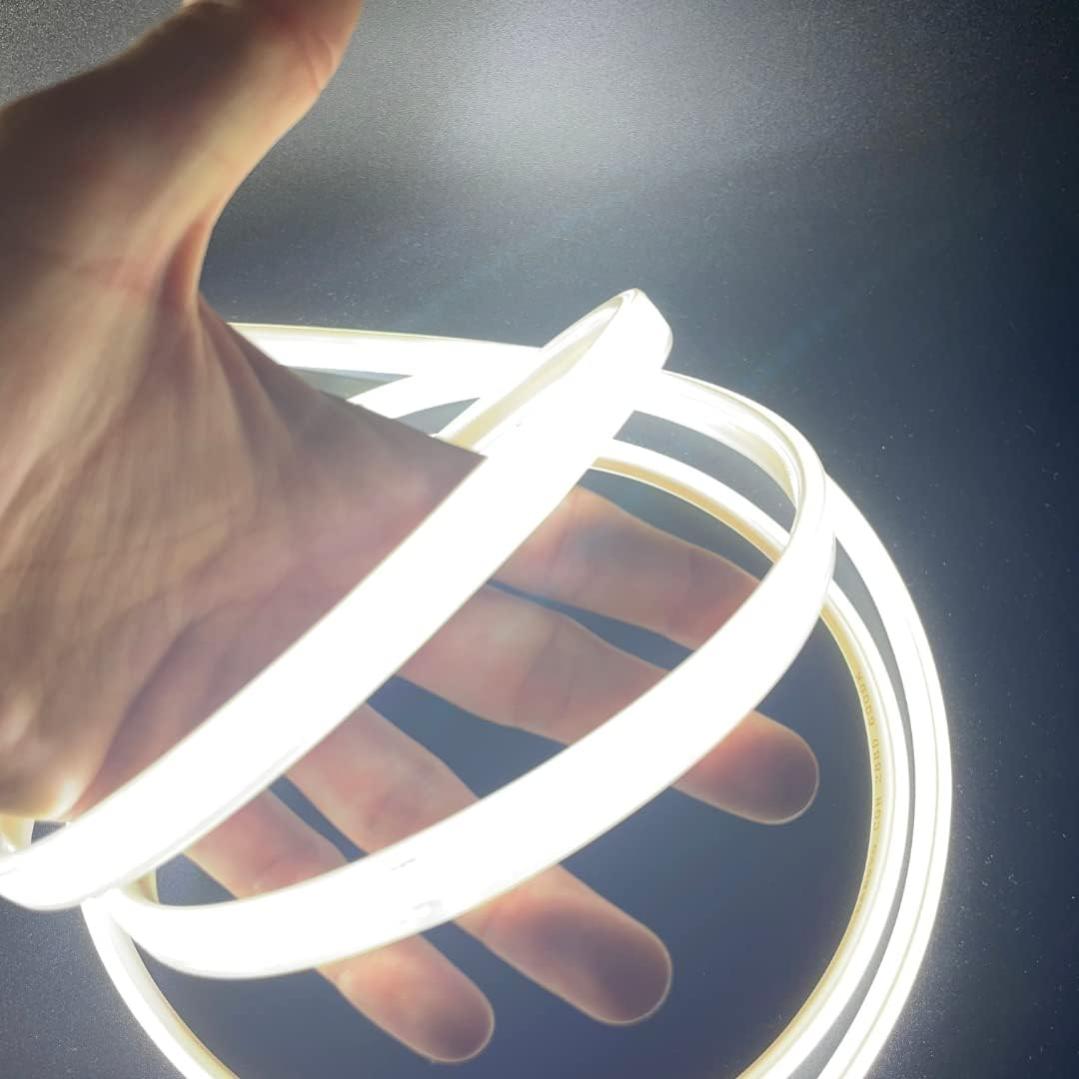 Striscia Led Cob 220V Alta Luminosità 288 Luci al Metro Ip65 ...