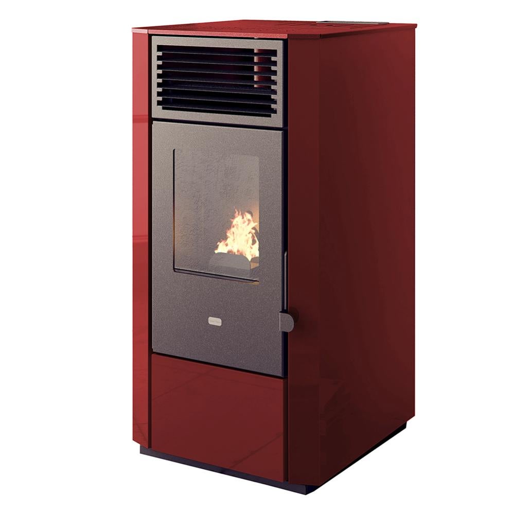 Estufa Pellet Zaphiro 9,5 Kw Blanca - FABRILOR | Leroy Merlin