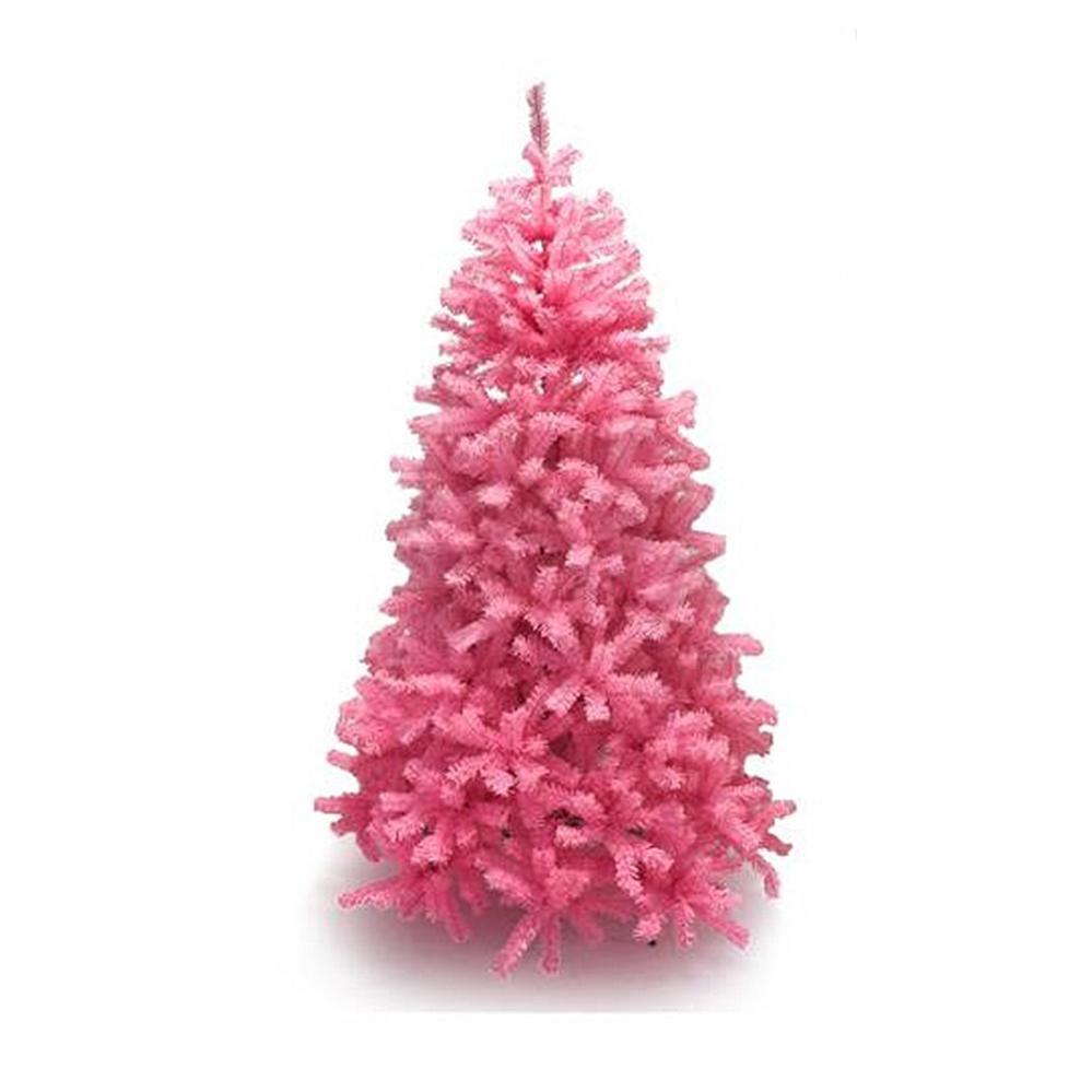 Albero di natale rosa 210 cm addobbo decorazione natalizia per casa ...