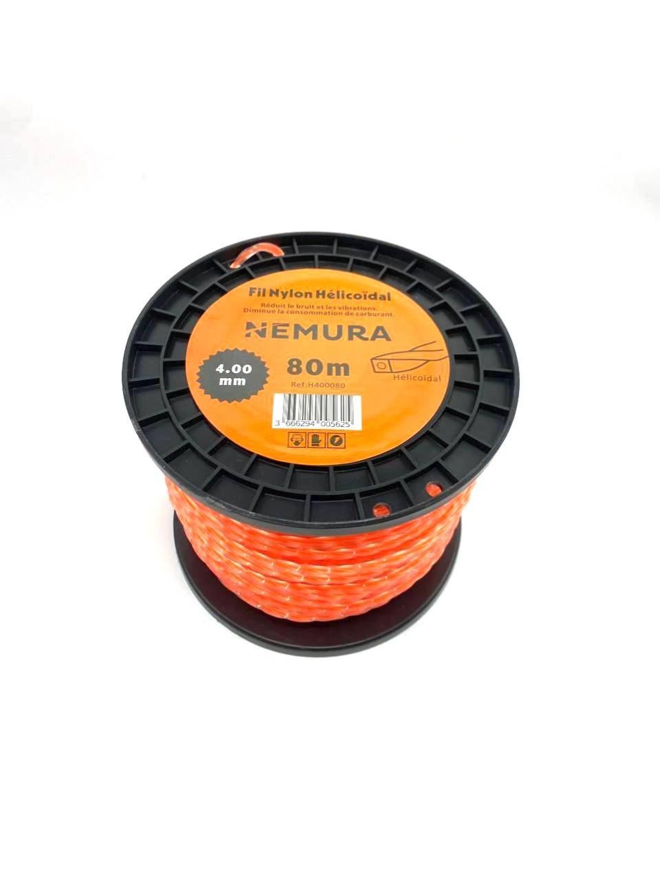 Filo da Taglio a spirale per Decespugliatori e Tagliaerba L: 80m, Ø: 4 ...