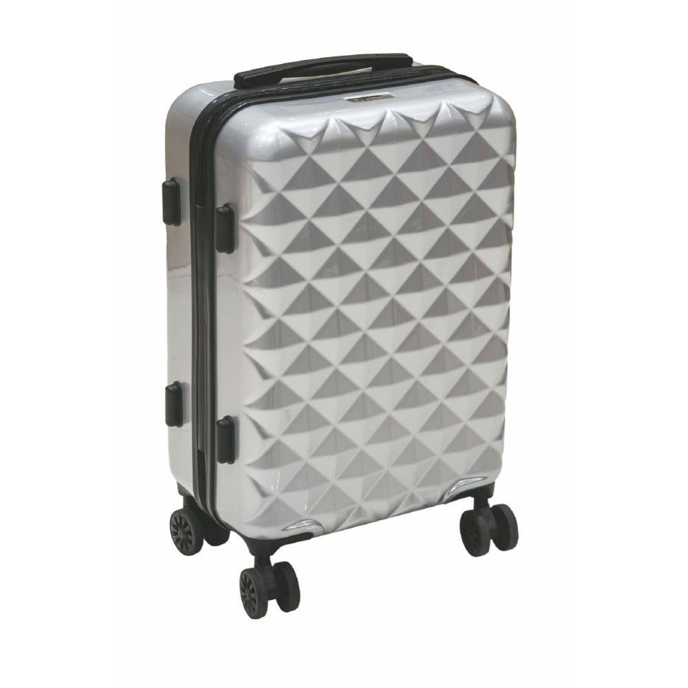 Valigia trolley bagaglio a mano con 4 ruote girevoli 360° chiusura con ...