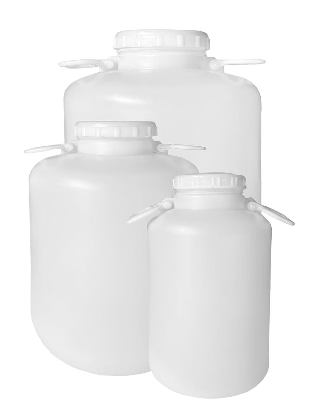 Bidón Alimentario blanco, boca ancha con asas | Almacenar Líquidos | 25 ...