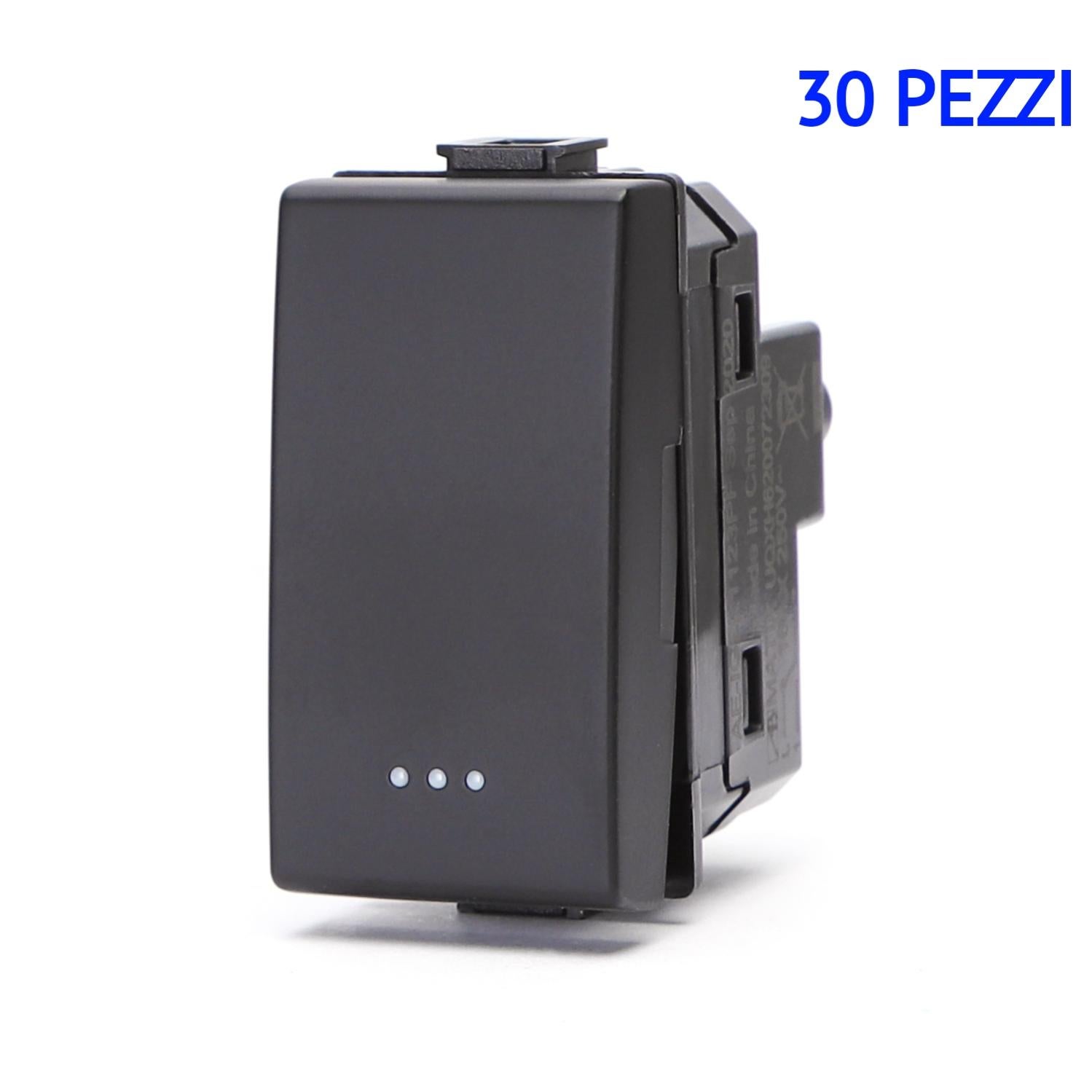 INTERRUTTORI DEVIATORE SERIE BTICINO MATIX COMPATIBILE 30 PEZZI | Leroy ...