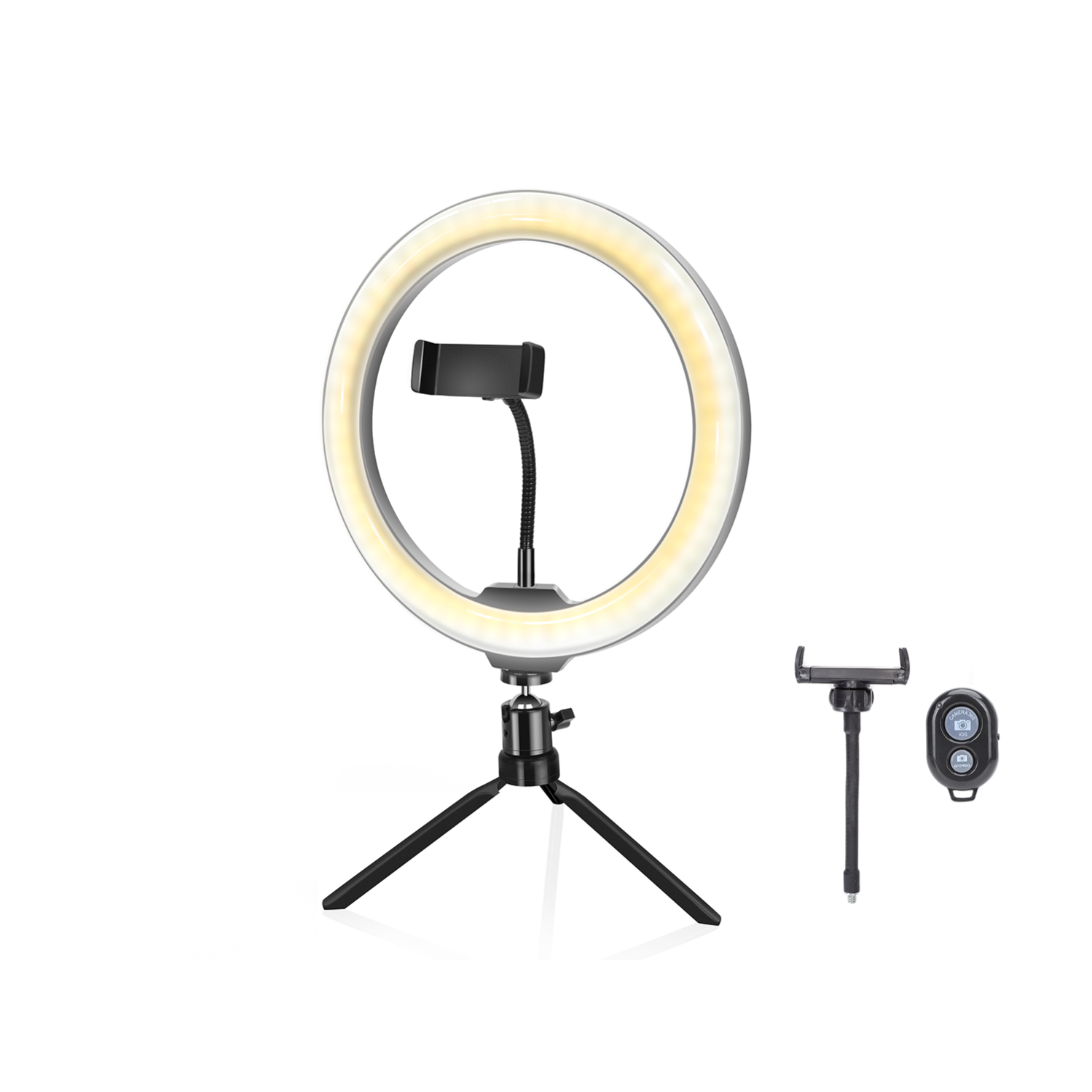 LAMPADA AD ANELLO LUMINOSO LED TIK TOK LUCE 30 CM RING LIGHT SELFIE ...