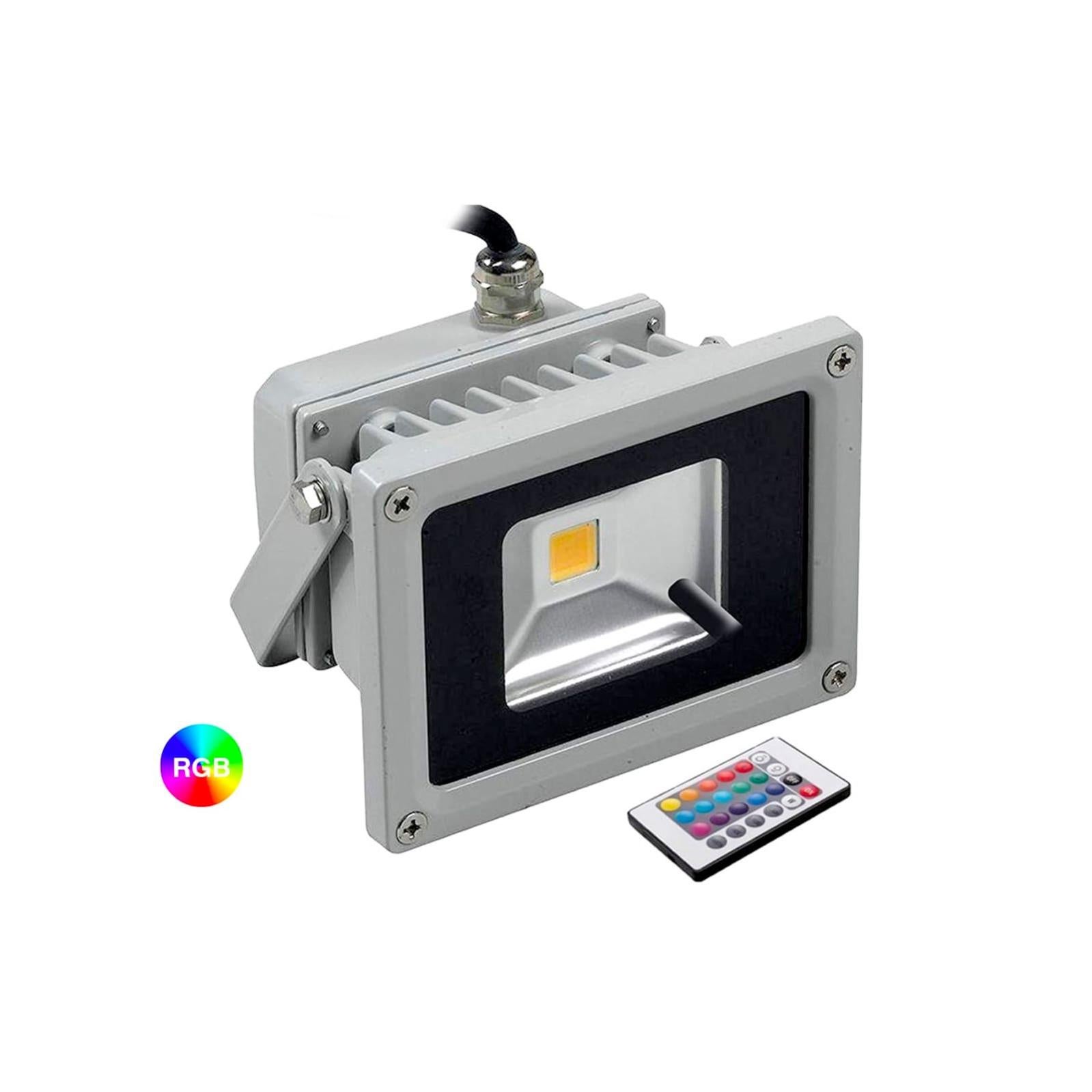 FARO RGB LED FARETTO RGB COLORATO ESTERNO FARETTI RGB COLORATI IP65 10 ...