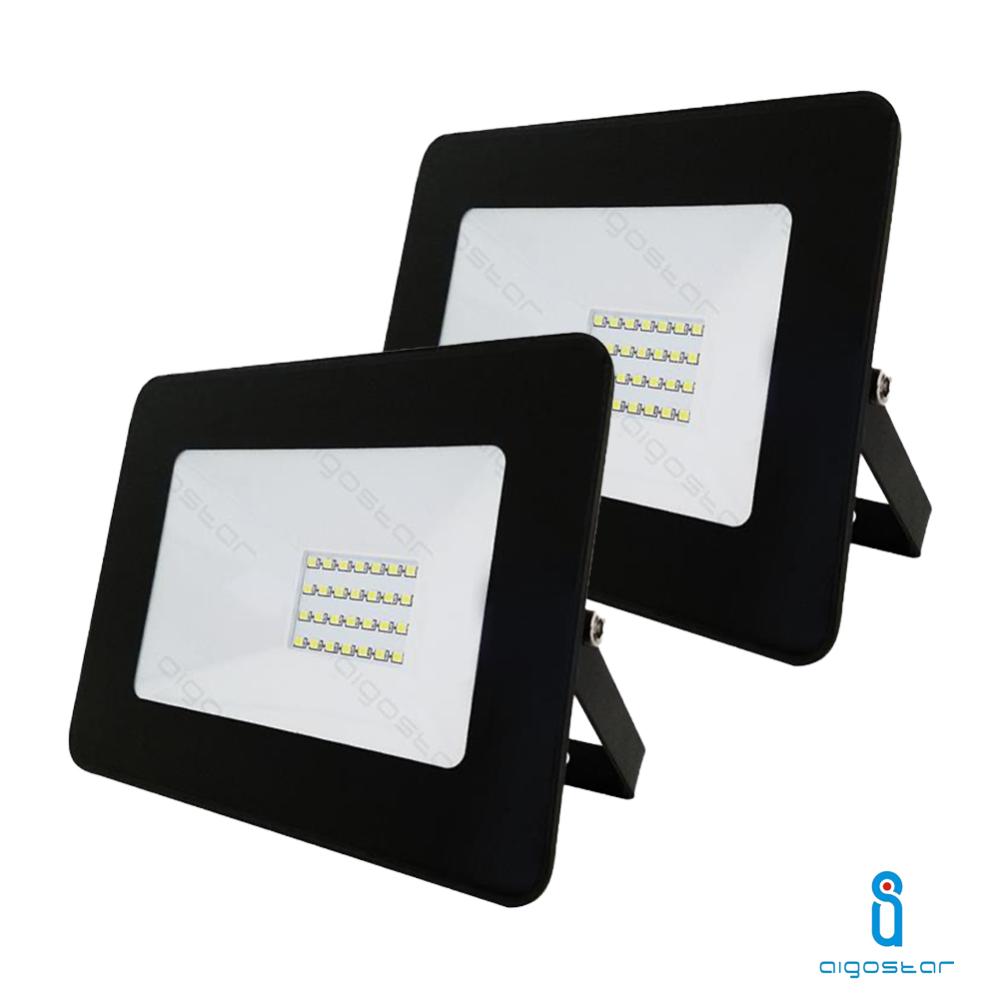 FARO FARETTO LED SMD 20W WATT SLIM IP65 6400K FREDDO 2 PEZZI | Leroy Merlin