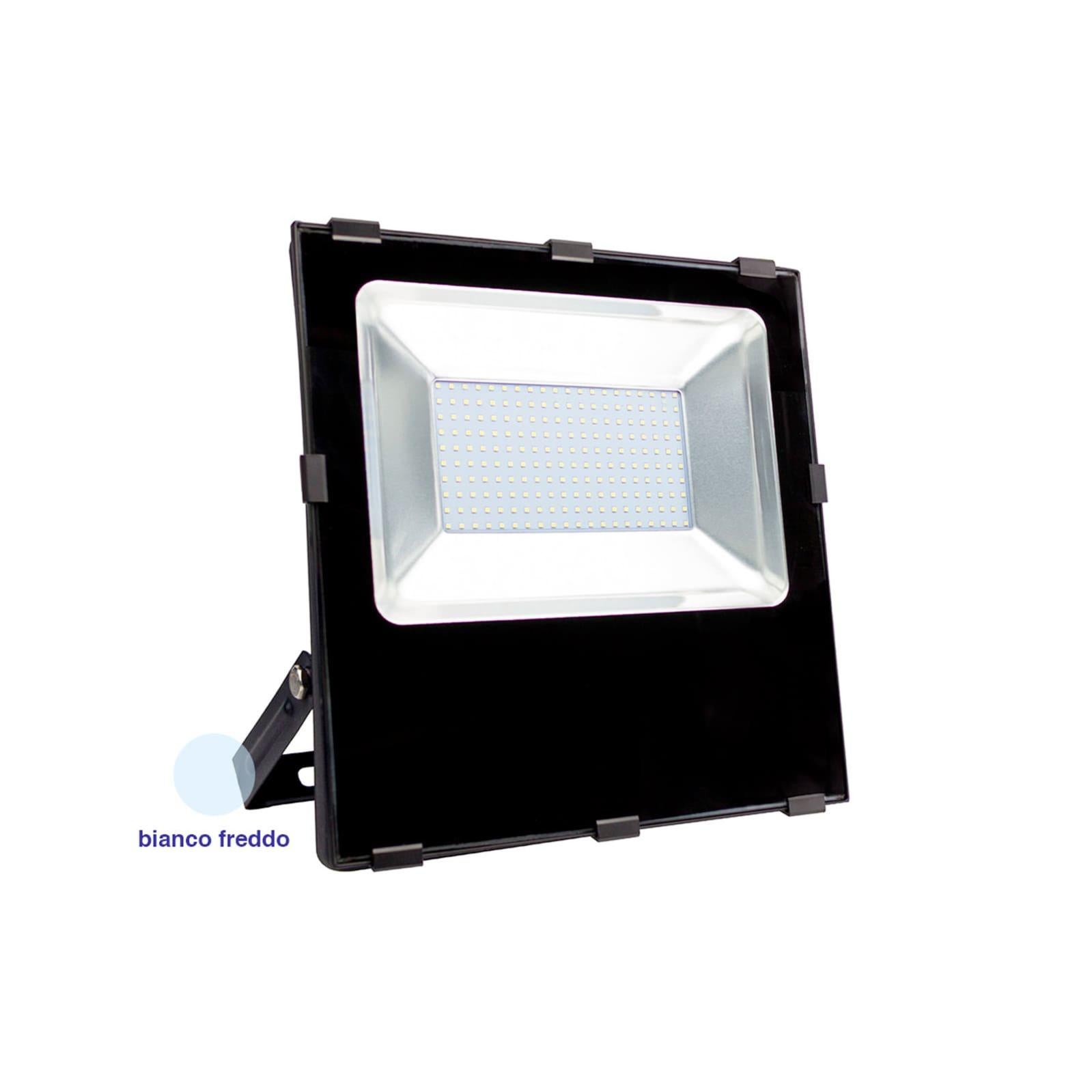 FARO A LED DA ESTERNO FARETTO IP65 SLIM LUCE FREDDA ESTERNO 200W ...