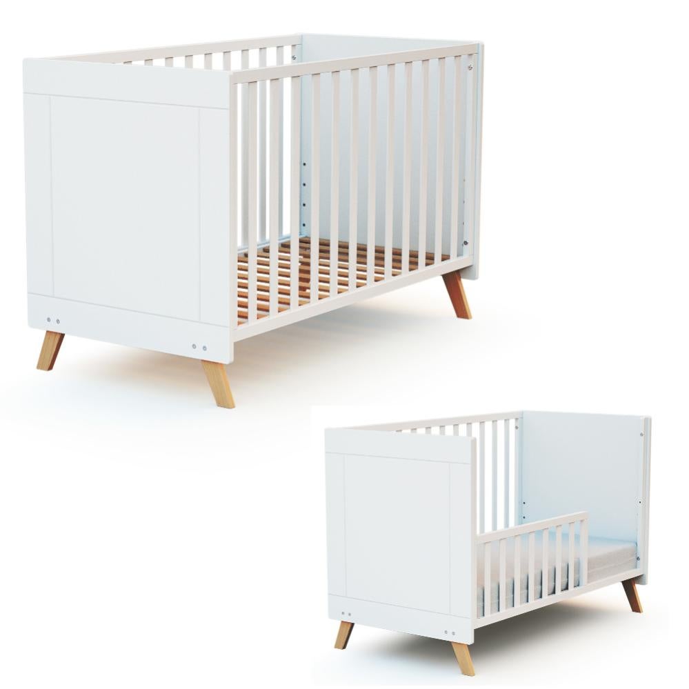 Lit bébé Sakura transformable en lit (kit de garde-corps inclus ...