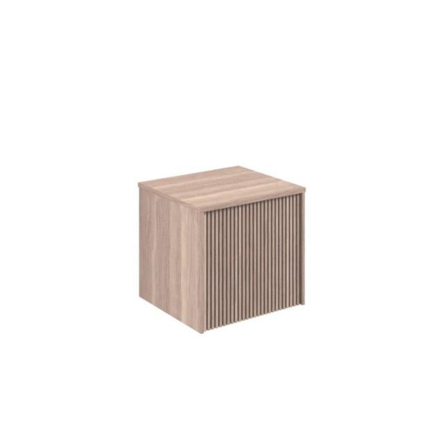 Crosswater Limit Plan sous vasque - 50x45x2.5cm - Modern Oak/Anthracite ...