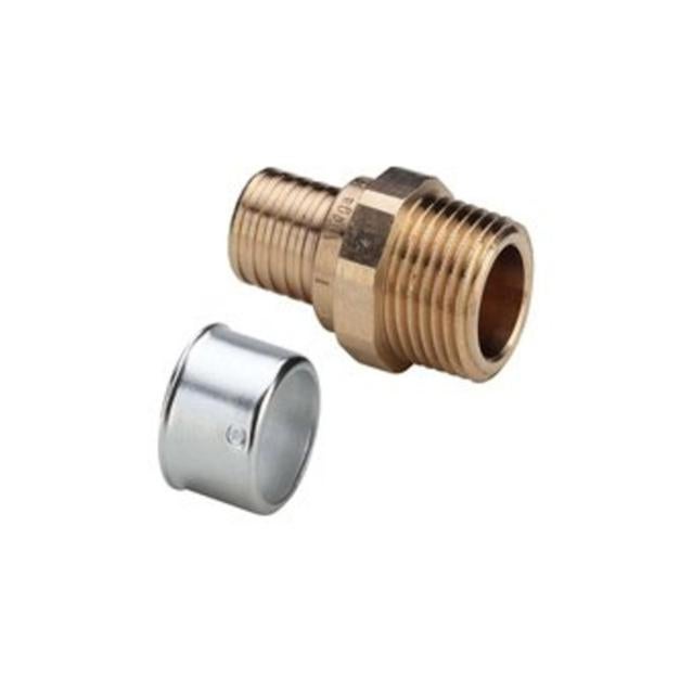 Viega Pexfit PERS OVERGANGSSTUK 20 X 3/4" BU. brons | Leroy Merlin