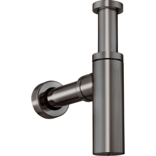 Crosswater Union Siphon lavabo - 40cm de long - brushed black chrome ...