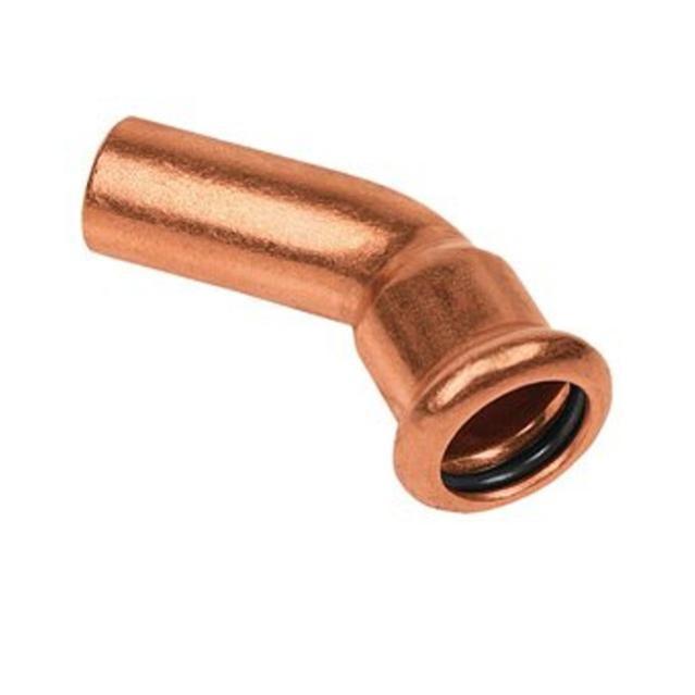 Bonfix Press rk manchon coudé 45° ø42x42mm kiwa | Leroy Merlin