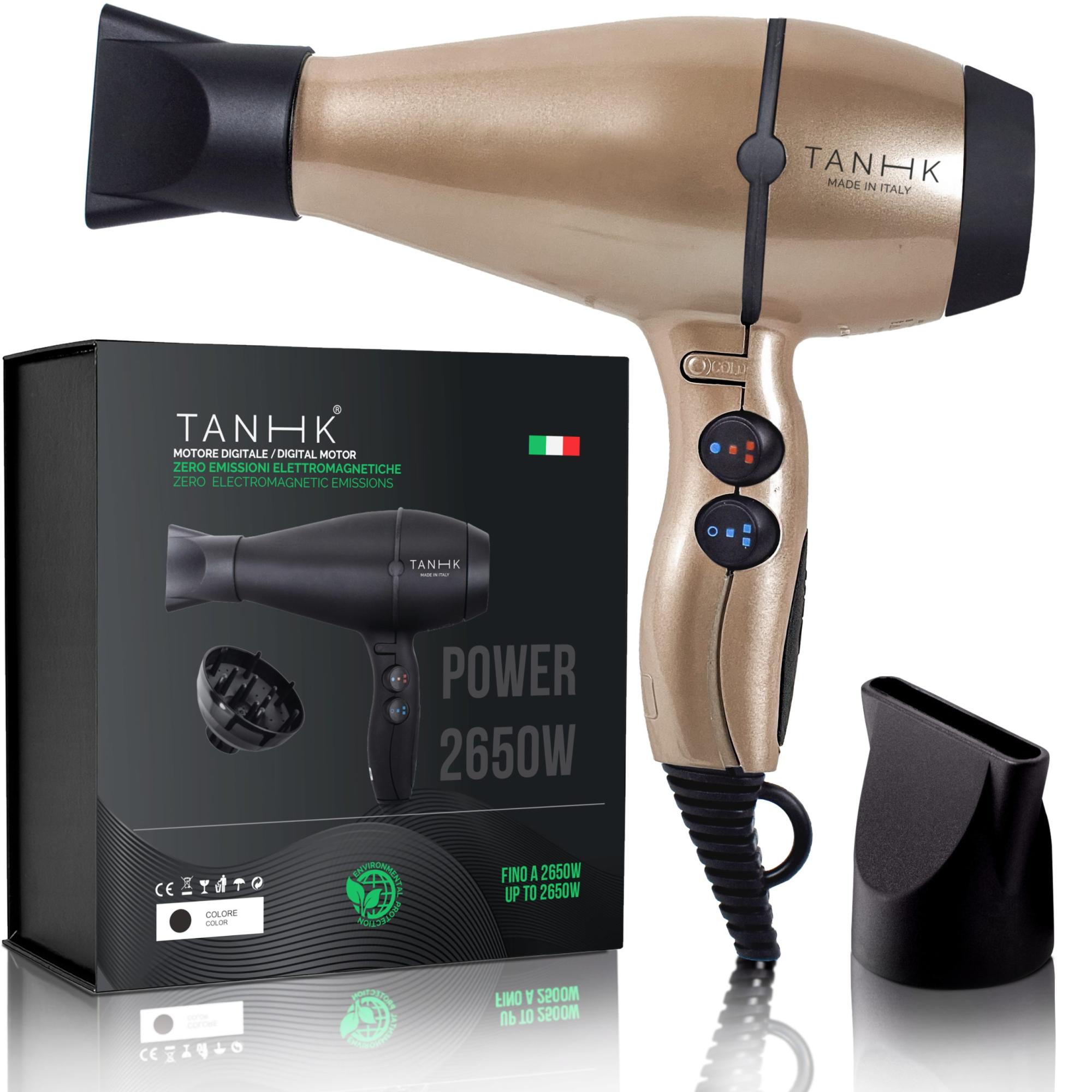 Phon Professionale 2500W Ceramica| Made in Italy| Motore Digitale | 4 ...